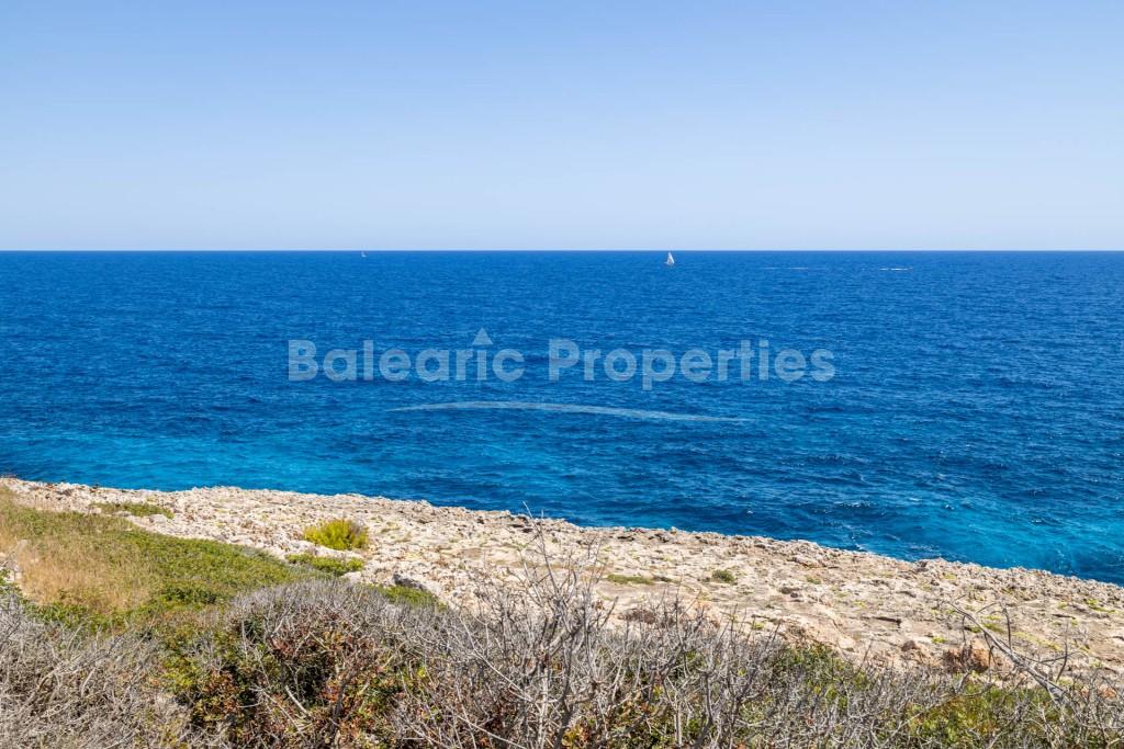 Stunning front line plot for sale with building permit in Cala Murada ...